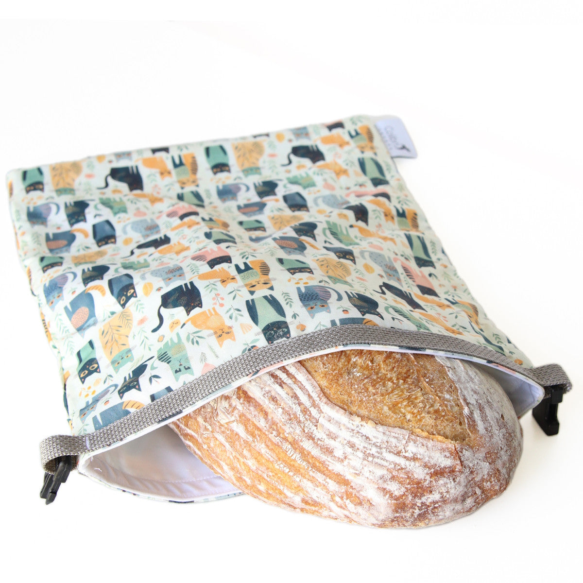 Colibri Reusable Cloth Bread Bag, made in Canada, machine-washable ...