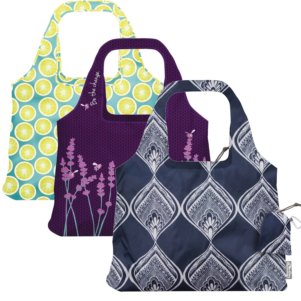 ChicoBag Vita Designer Bag | Pouchable | Reusable & Machine-Washable ...